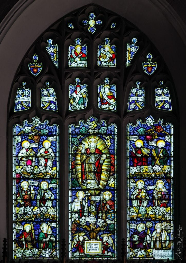 All Saints Compton Stained Glass Windows - Compton and Shawford Local ...
